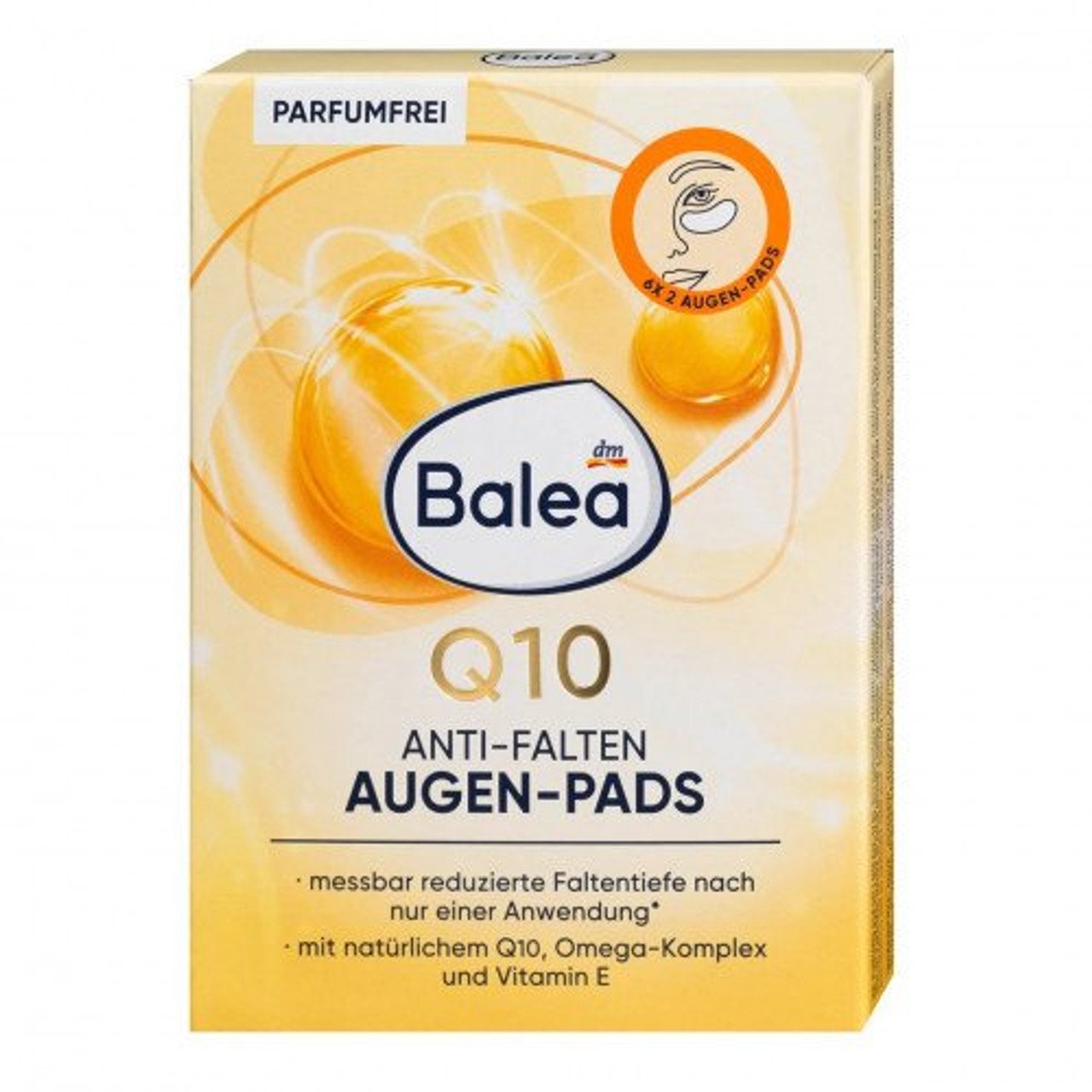 Balea Q10 anti-Falten Augen-Pads – Fatima Store